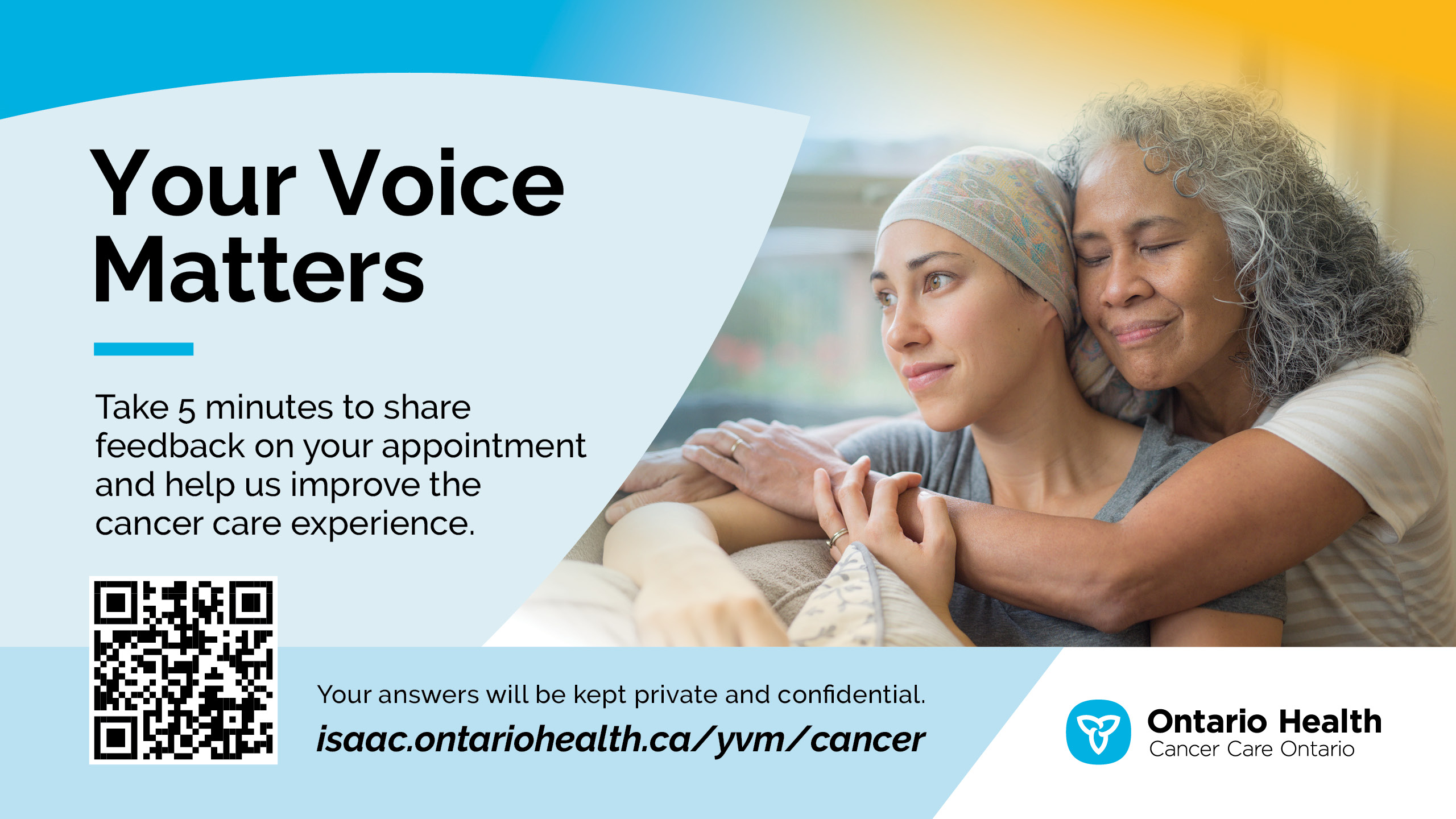 Your Voice Matters Resources | Cancer Care Ontario